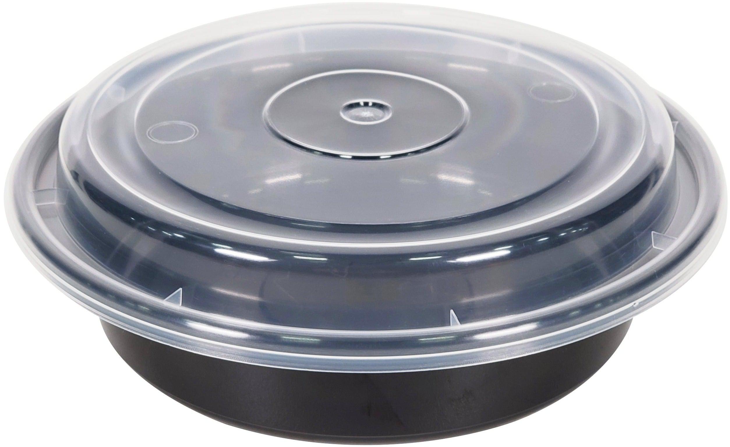 Maple 7 Plastic Container Set Black