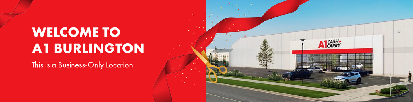 A1 Cash and Carry is set to open its Burlington Store for Businesses Soon!