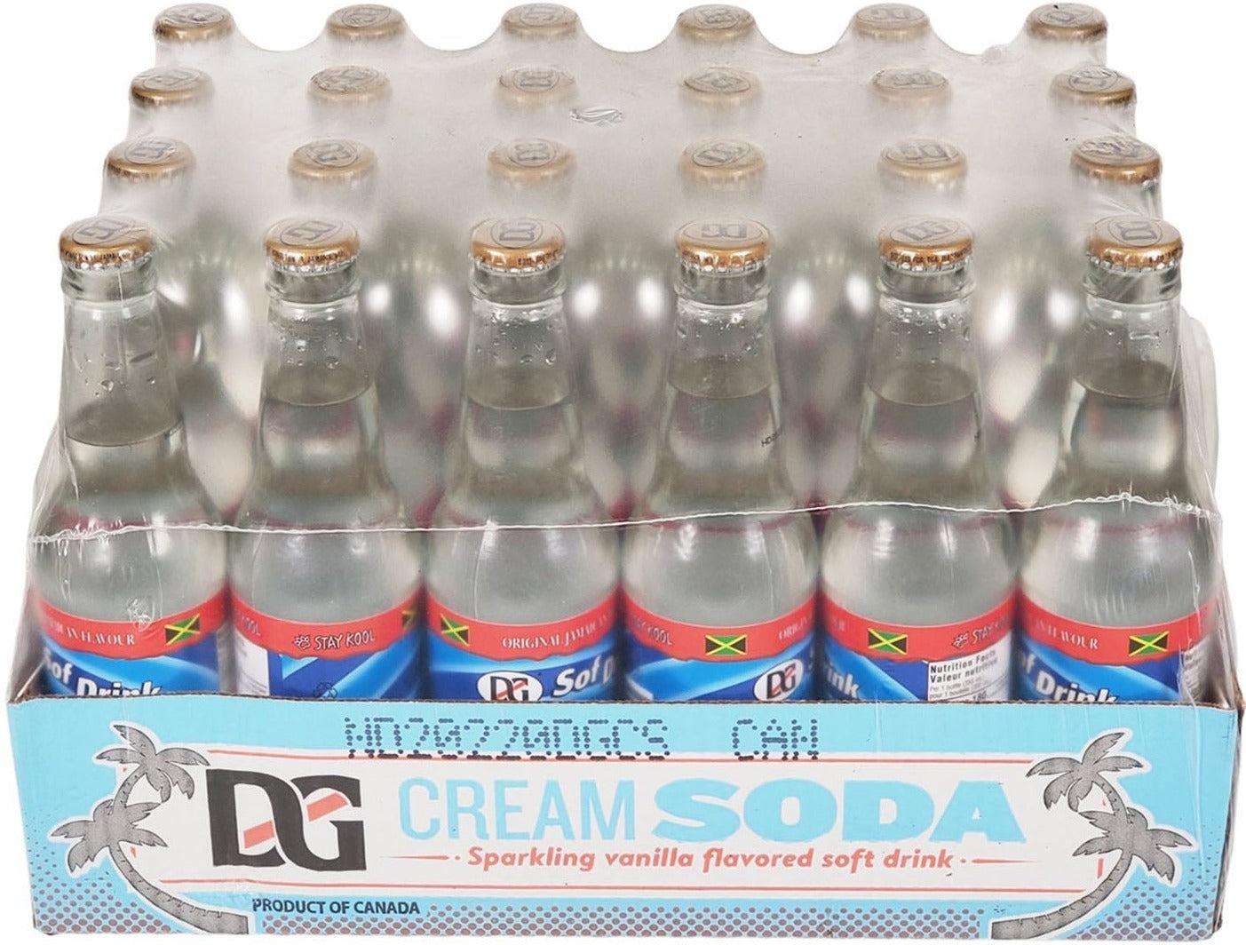 D&G Jamaican Cream Soda 24x355ml Case at Wholesale | Delivery in GTA